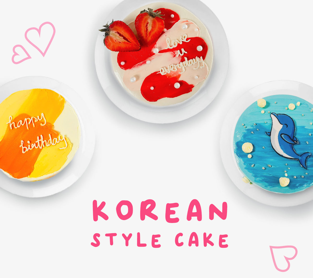 Korean-Style Cake – Happy Cake